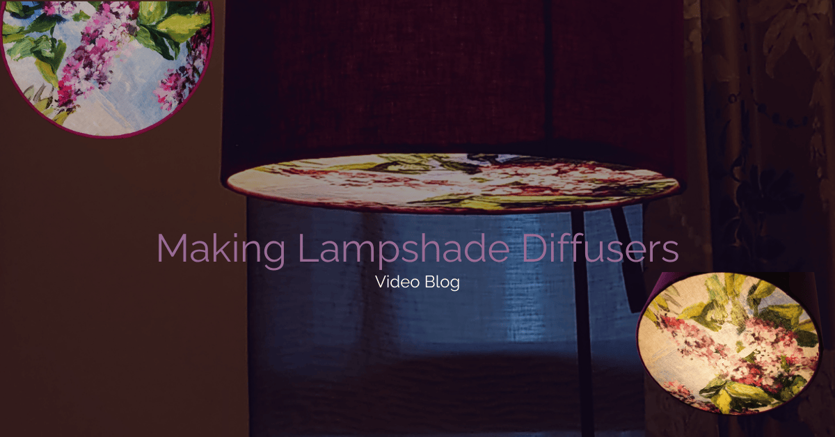 How to Assemble Stunning Diffusers for Your Lampshades – Home Office Charm